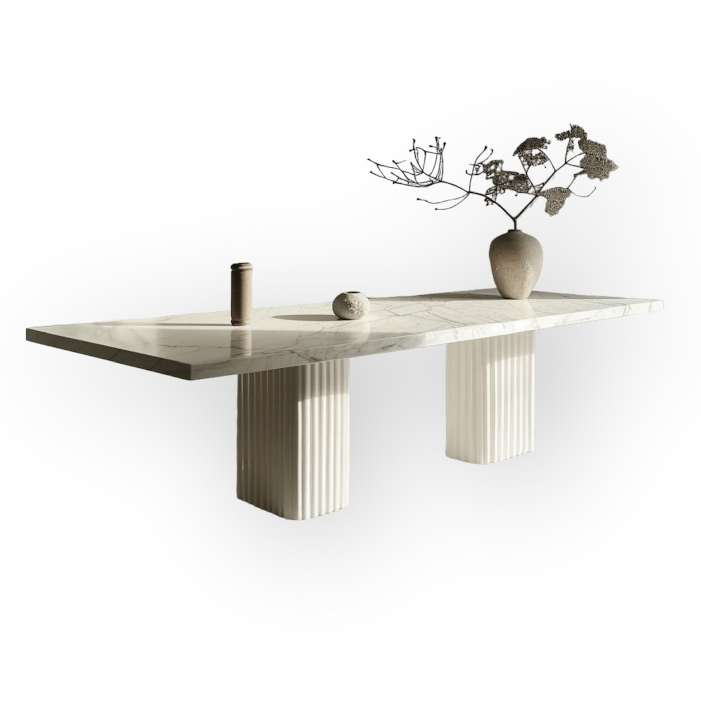 Rent Flute Marble Table | Tables Rentals Near you